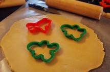Stick Figure Cookies with Sugar Dough