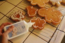 Stick Figure Cookies with Sugar Dough