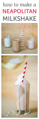 How to Make a California-style Neapolitan Milkshake