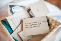 Birth Plan Gift Card Printable