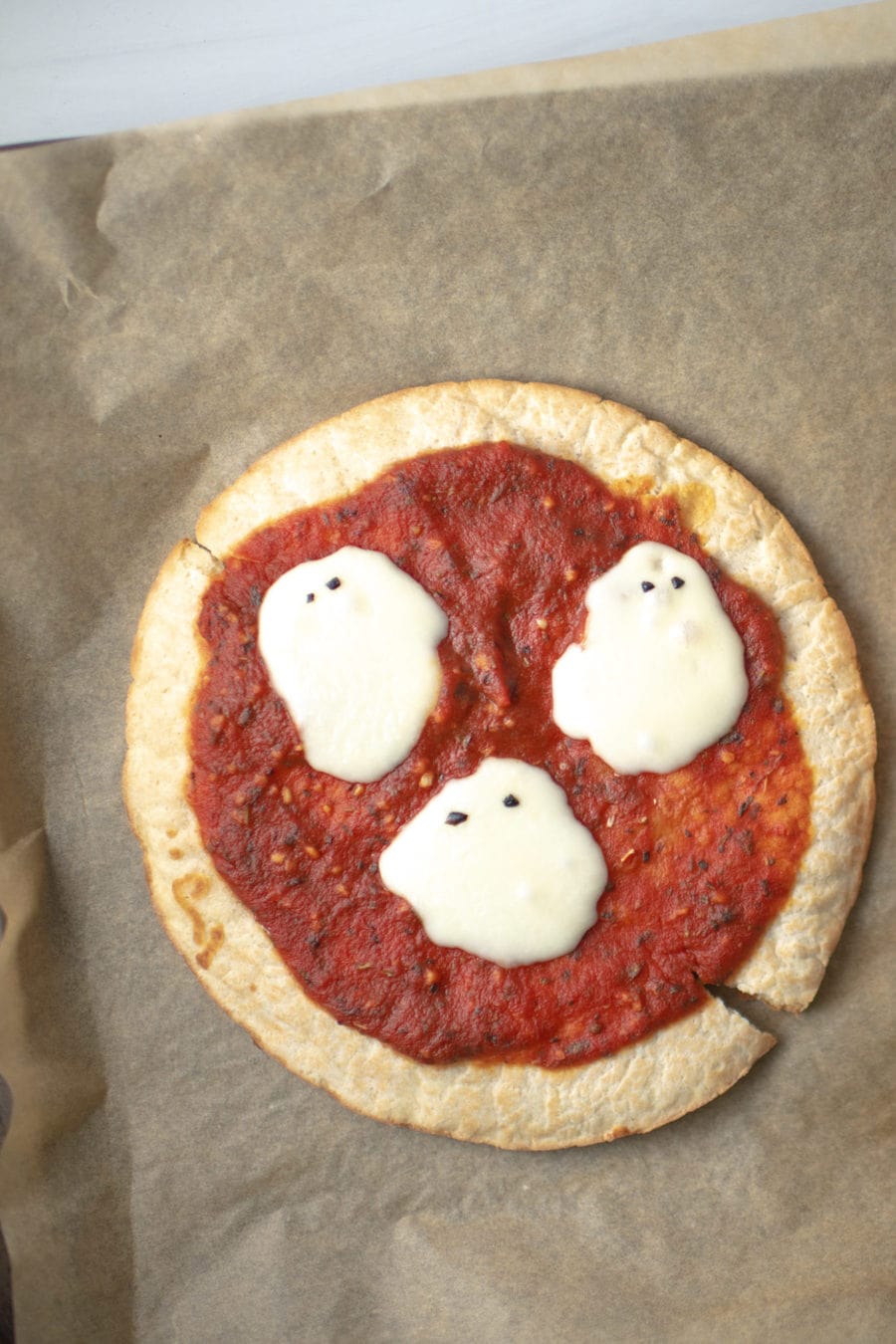Halloween Pizza that's Totally Spooktastic