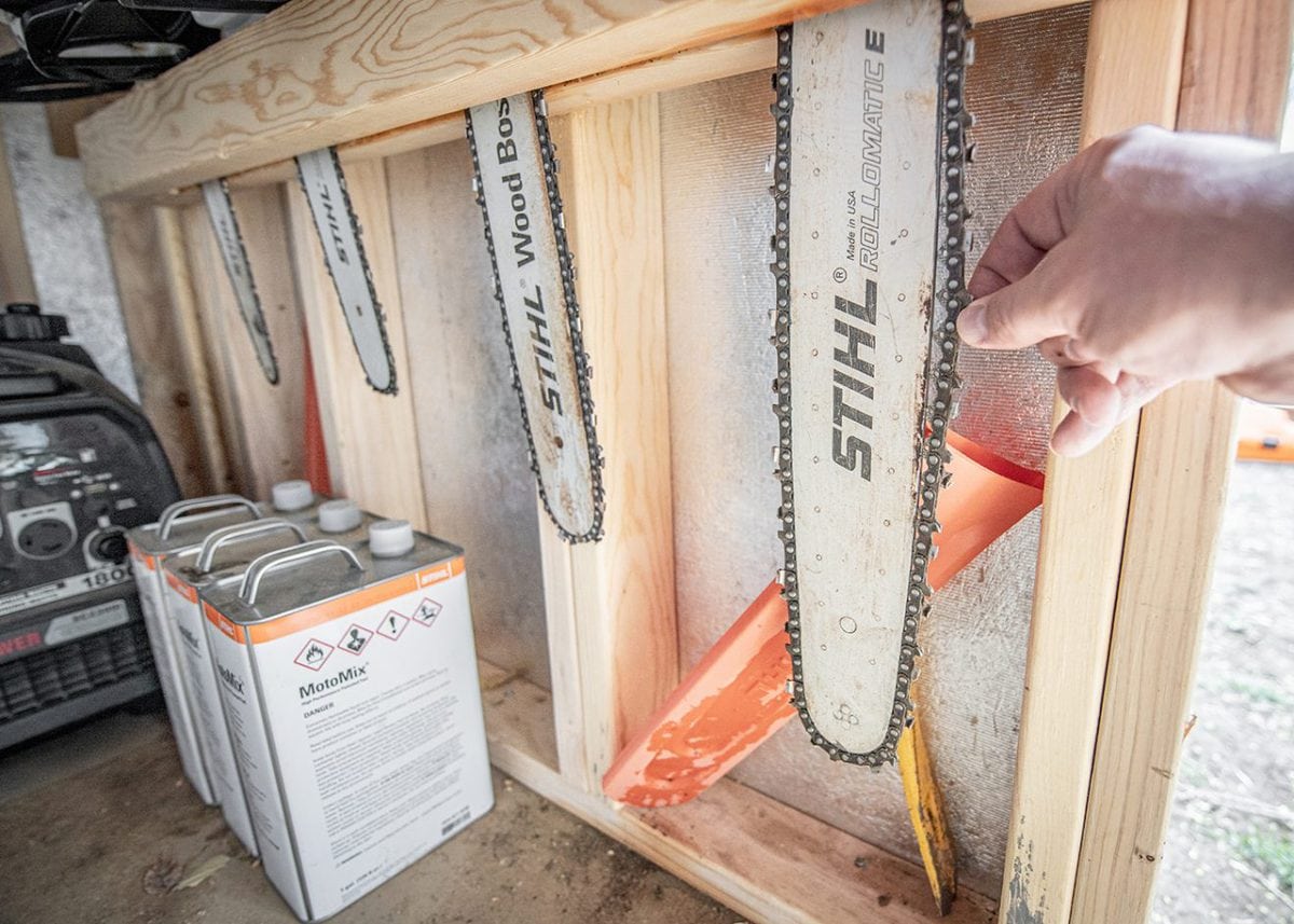 How to Store a Chainsaw and Amazing STIHL Tools
